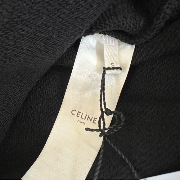Celine | Tops | Nwt Celine Back Logo Hoodie | Poshmark